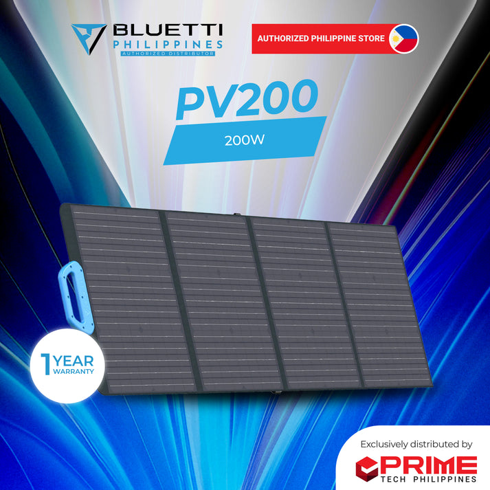 BLUETTI PV200 200W Solar Panel | Foldable & Portable Power for Outdoor ...